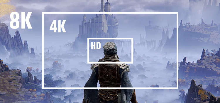 8k Resolution Games